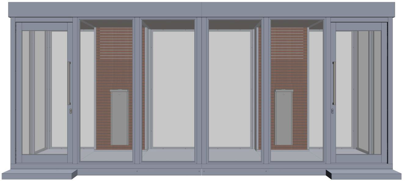 SQ560 Outdoor Smoking Cabin | Certified Smoking Qube UAE